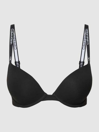 Calvin Klein Underwear BH mit Label-Details Modell PUSH UP PLUNGE