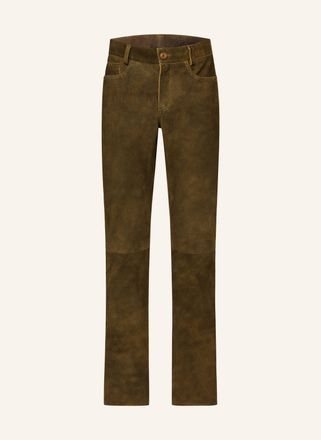 Meindl Lederhose Romeo Regular Fit braun