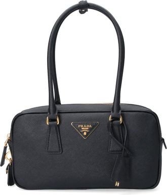 Prada Schultertasche Mit Logo
