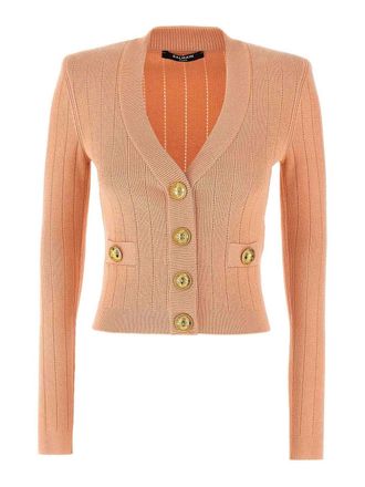 Balmain Cardigan - Couleur Chair