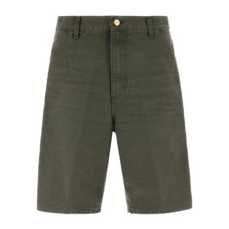 Carhartt Work in Progress Homme, Shorts, Vert, Taille: W30 Single Knee Short