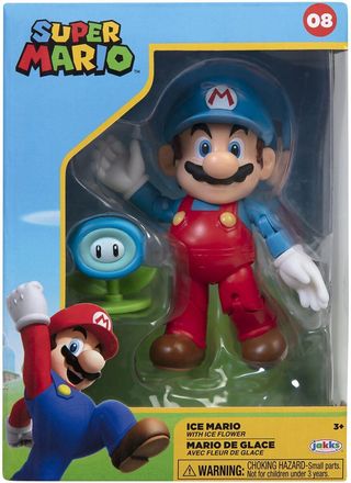 Nintendo Ice Mario Unisex Sammelfiguren Standard Kunststoff Fan-Merch, Gaming