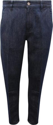 PT01 Pt01 - Pantalon fusel&eacute; Indie - Homme - Pantalons - Bleu - Taille: W35