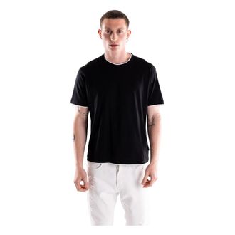 Paolo Pecora T-Shirt - - Tops - Herren - Schwarzk - XL