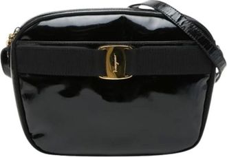Ferragamo Sac bandouli&egrave;re Pre-owned - Femme - Pre-owned - Noir - Taille: ONE Size