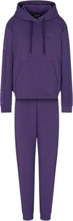 Emporio Armani Emporio Armani Ea7, Femme, Sport, Violet, Taille: 38 FR Tracksuit
