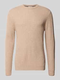 Roy Robson Slim Fit Pullover aus Schurwoll-Mix