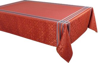 Vent du Sud Vent Du Sud - Nappe enduite Bilbao 150 x 300 cm - tomette