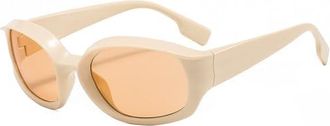 Generic Lunettes De Soleil D&eacute;coratives For Sports Plein Air For Femmes Et Hommes(Beige)