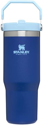 Stanley IceFlow Edelstahl-Becher, vakuumisolierte Wasserflasche f&uuml;r Zuhause, B&uuml;ro oder Auto, wiederverwendbarer Becher mit Strohhalm, auslaufsicher, Flip Cold