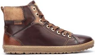 Pikolinos Baskets en Cuir Lagos pour Femme Color CAOBA