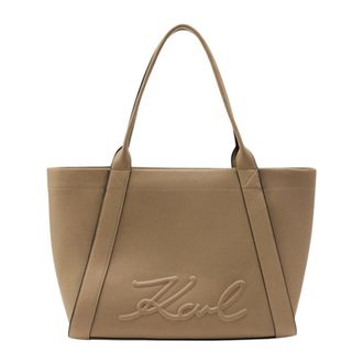 Karl Lagerfeld K/Ville Tote - - Bags - Damen - Beige - ONE SIZE