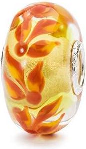 Trollbeads Flying Thoughts TGLBE-10456 Perle en verre, taille unique, Verre, Pas de gemme