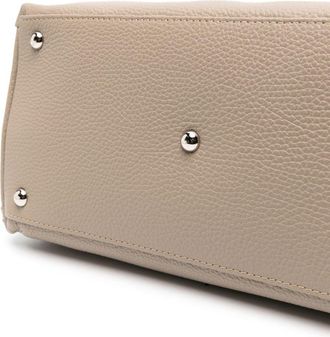 Zanellato Postina Daily Leather Shoulder Bag - Beige