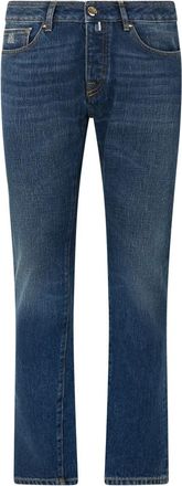 Moorer Slim-Fit Jeans - - Jeans - Herren - Blau - W33
