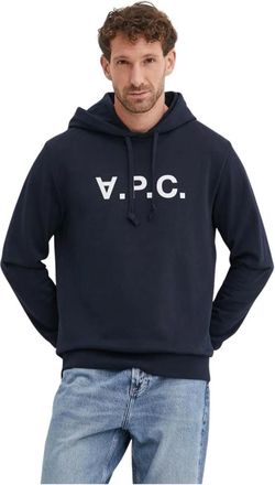 A.P.C. A.p.c., Herren, Sweatshirts & Hoodies, Blau, SGr&ouml;&szlig;e