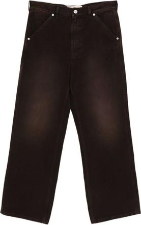 Marni Homme, Jeans, Brun, Taille: M Wide Jeans