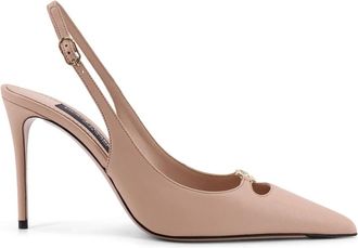 Dolce & Gabbana Femme, Chaussures, Beige, Taille: 38 1/2 EU Decollete