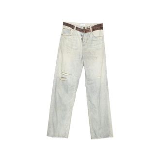 Haikure Bonnie Printed-belt Trousers