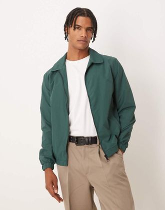 Brave Soul Blouson Harrington l&eacute;ger - Vert