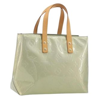 Louis Vuitton Pre-owned Patent Leather Hand Bag - - Pre-owned - Damen - Gr&uuml;n - ONE SIZE
