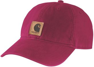Carhartt Work in Progress Herren Canvas Cap Baseballkappe, Rote Beete, Einheitsgröße