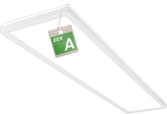 Briloner LED Deckenleuchte Effizienzklasse A, 98cm, ca. 50.000h Licht, 21W bei 4800lm, LED Panel flach, helle energiesparende Deckenlampe Wohnzimmer, K&uuml;chenlam