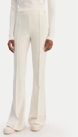 Guess Stoffhose W4YB01 KCBO2 Beige Flare Fit