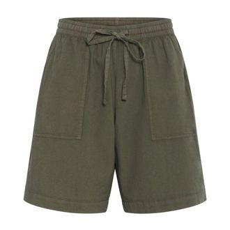 Kaffe Blattgr&uuml;ne Lockere Shorts - - Shorts - Damen - Gr&uuml;n - S