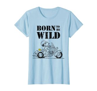 Peanuts Erdn&uuml;sse Snoopy Sketch Born Wild T-Shirt