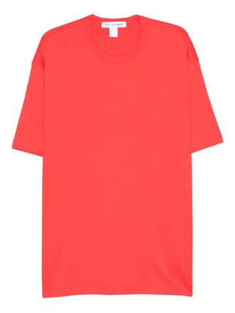 Comme Des Garçons t-shirt à col rond - Rouge