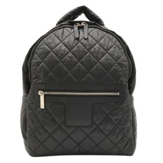 Chanel Pre-owned Vintage Nylon Backpack - Femme - Pre-owned - Noir - Taille: ONE Size