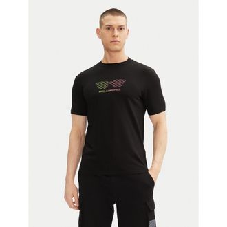 Karl Lagerfeld T-Shirt 755402 552235 Schwarz Regular Fit