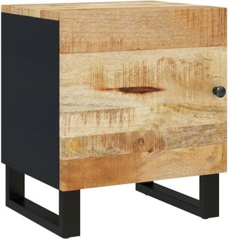 vidaXL Nachttisch 40x33x46 cm Massivholz Mango Vidaxl