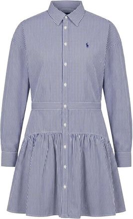 Polo Ralph Lauren Damen Hemdblusenkleid aus Baumwolle