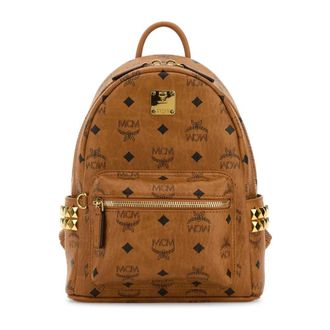 MCM Canvas Mini Stark Rucksack - - Bags - Damen - Braun - ONE SIZE