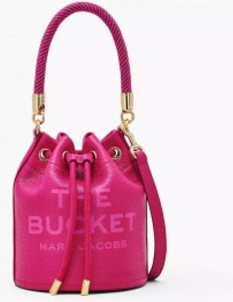 Marc Jacobs Femme, Sacs, Rose, Taille: ONE Size The Leather Bucket Bag