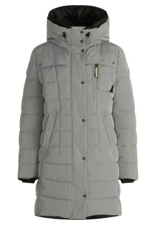 AMBER & JUNE Winterjacke Damen mit Kapuze