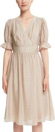Esprit Damen 042EO1E345 Dress, 260/LIGHT Taupe, 40