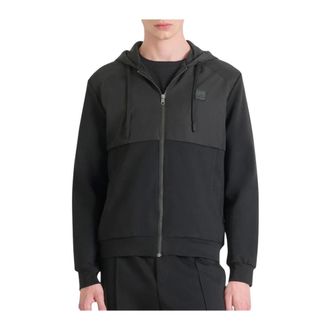 Antony Morato Herren, Sweatshirts & Hoodies, Schwarzk, XLGr&ouml;&szlig;e