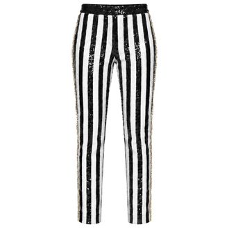 Dolce & Gabbana Gerade geschnittene Hose - - Trousers - Damen - Mehrfarbig - S