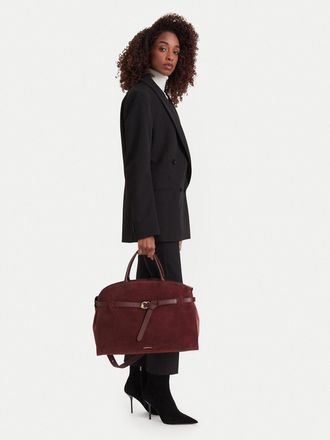 Coccinelle Handtasche Coccinelle TLB Coccinellesabine Suede Bi E1 TLB 18 01 01 Dunkelrot