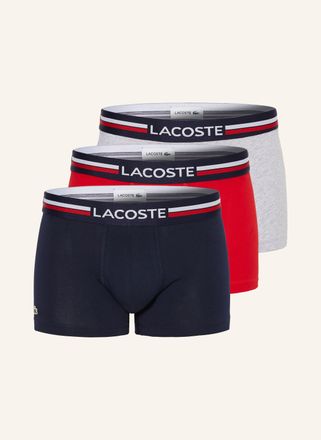 Lacoste 3er-Pack Boxershorts blau