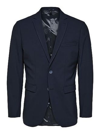 Selected Slhslim-Elon BLZ Flex B Noos Jacket, Blazer Bleu Marine, 58 Homme