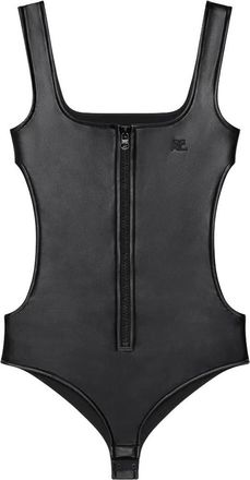 Courr&egrave;ges Top - Schwarz