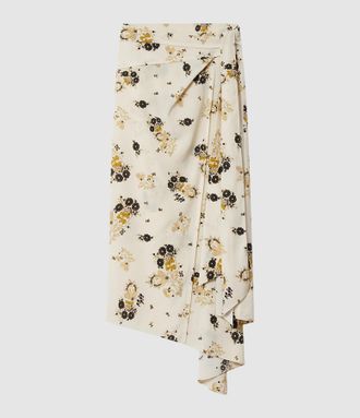 Isabel Marant Jupe Faniry Ecru