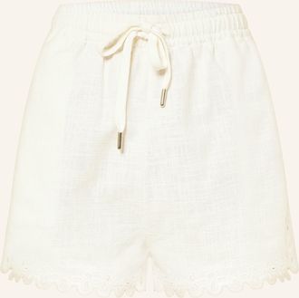 Isabel Marant Marant &Eacute;toile Shorts Balyme Mit Lochspitze weiss