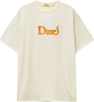 Dime t-shirt à logo - Tons neutres