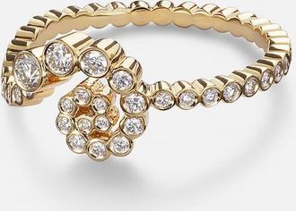 Sophie Bille Brahe Ring Rêve Escargot aus 18kt Gelbgold mit Diamanten