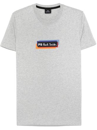 Paul Smith t-shirt à logo imprimé - Gris